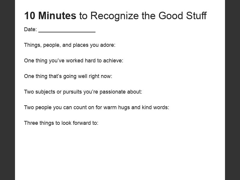 Living Well 202010 Minutes of Good Stuff