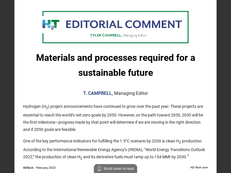February 2023Editorial Comment