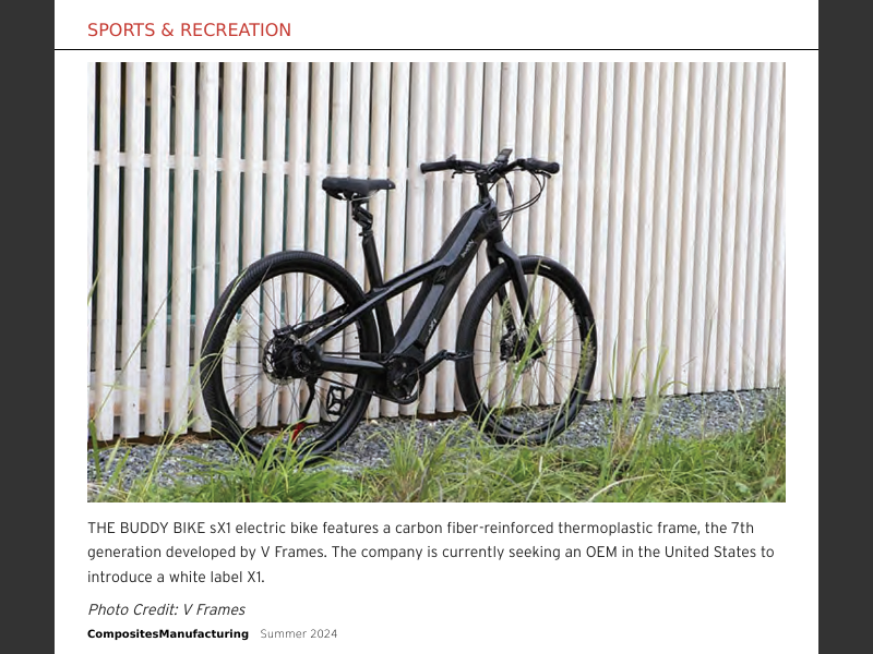 Summer 2024Elevating E-bike Frames