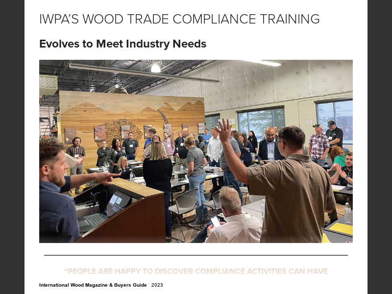 Buyers Guide 2023IWPA's Wood Trade Compliance Training