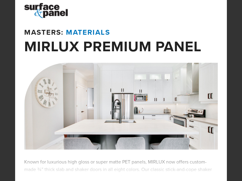 2022Mirlux Premium Panel