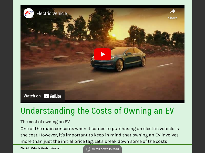 AAA_Guide_to_EV_OwnershipCost of Owning an EV