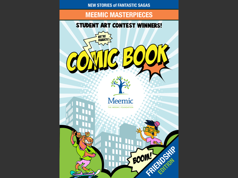 MASTERPIECE ART WINNERSMeemic Masterpieces Digital Friendship Comic Book