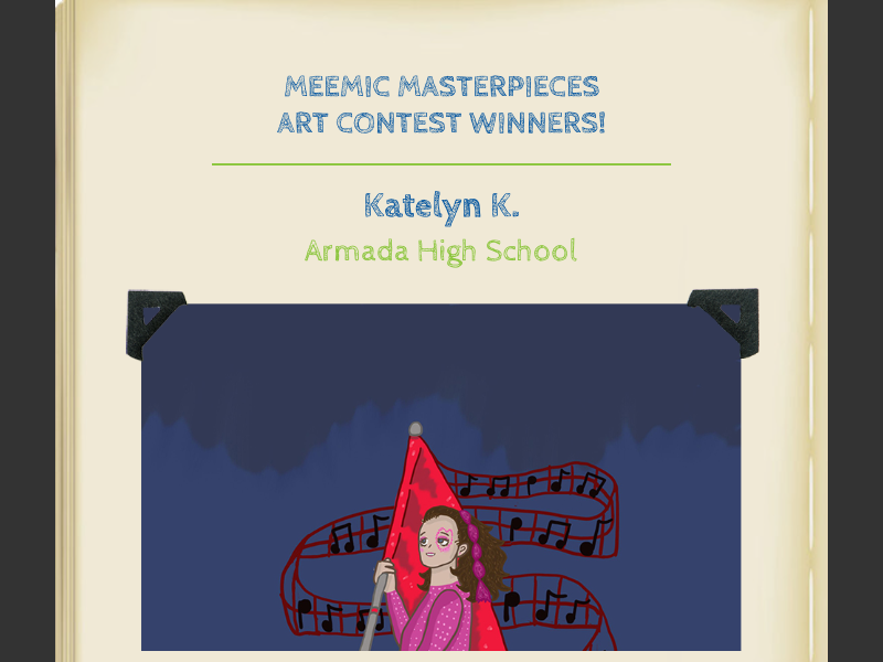 MEEMIC MASTERPIECES 2025page 16 Katelyn
