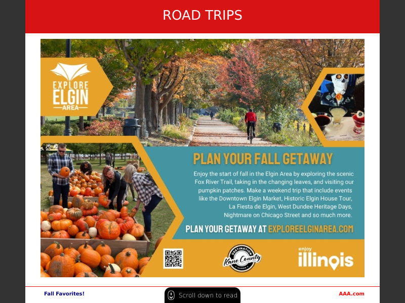 Sep-Oct 202410 Terrific Road Trips for Fall