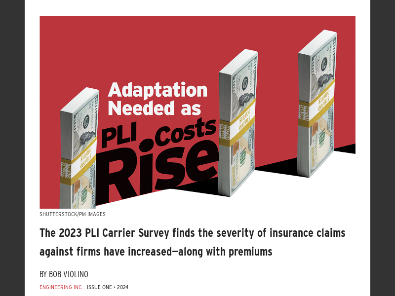 Issue One 20242023 Professional Liability Insurance Carrier Survey Results