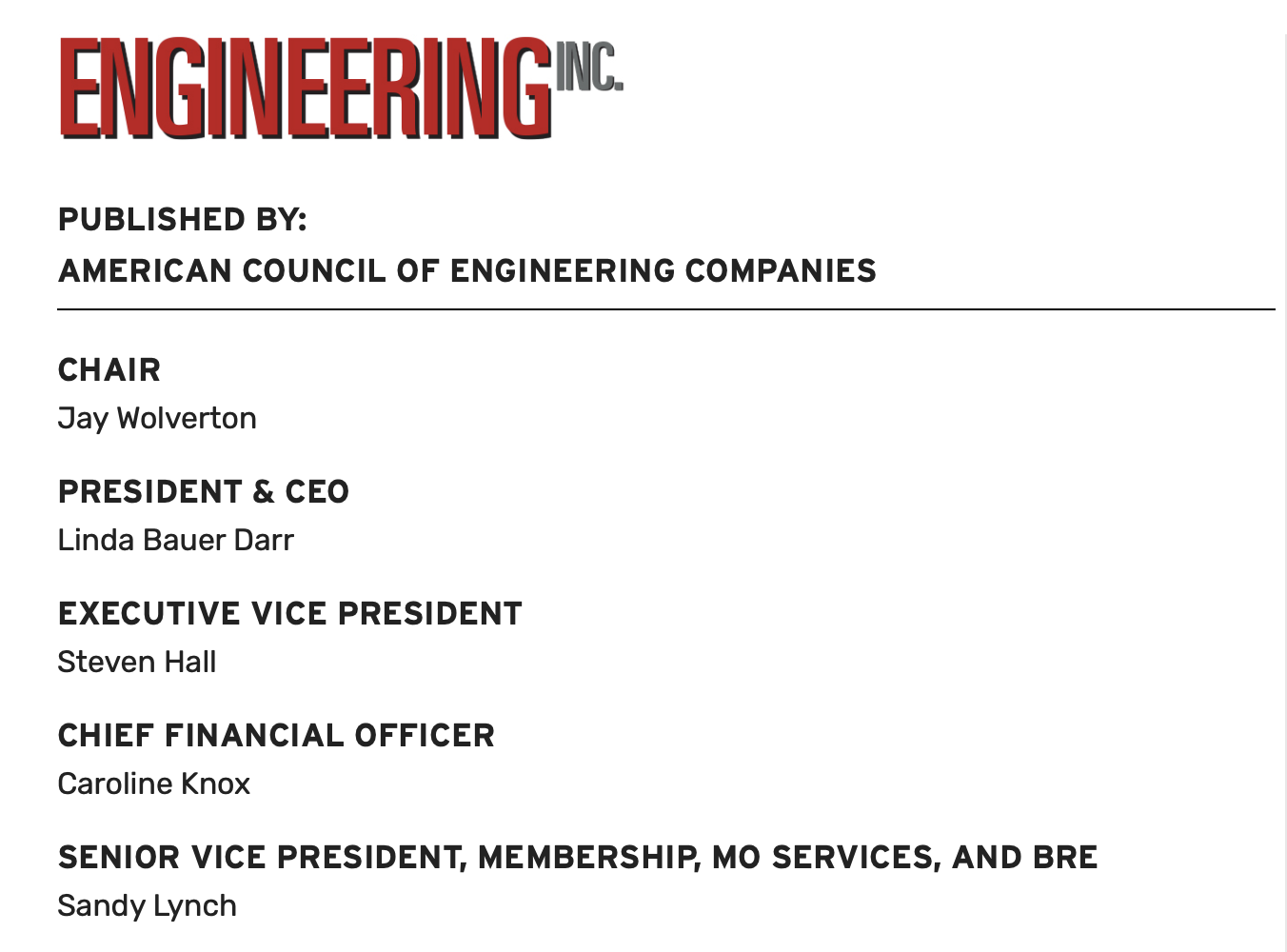 Issue One 2024Masthead