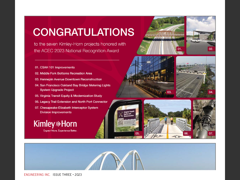 Issue Three 2023Kimley-Horn / Modjeski and Masters