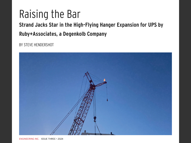 Issue Three 2024Ruby+Associates: Strand Jack Innovation