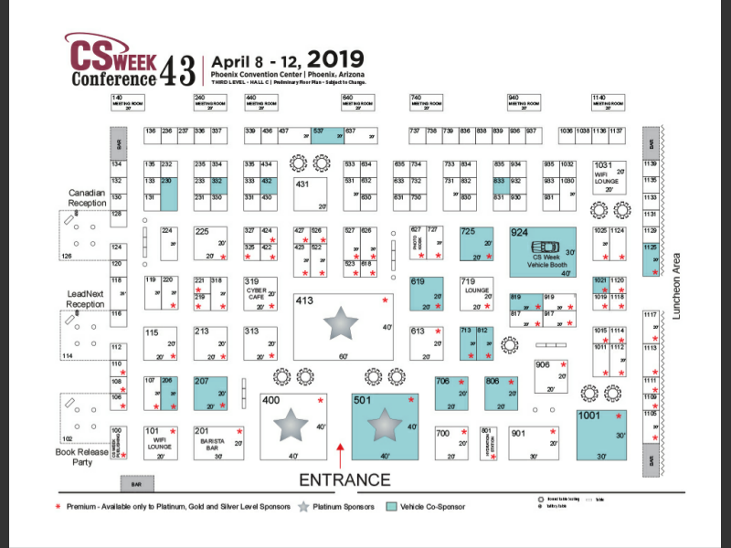American Gas - April 2019CS Week Conference Floor Plan