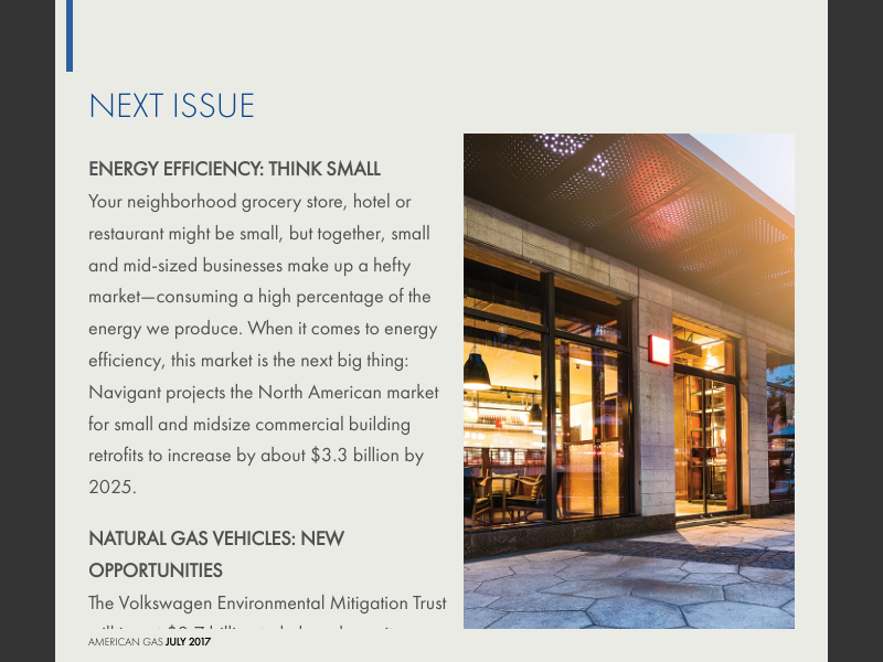 American Gas - July 2017Next Issue