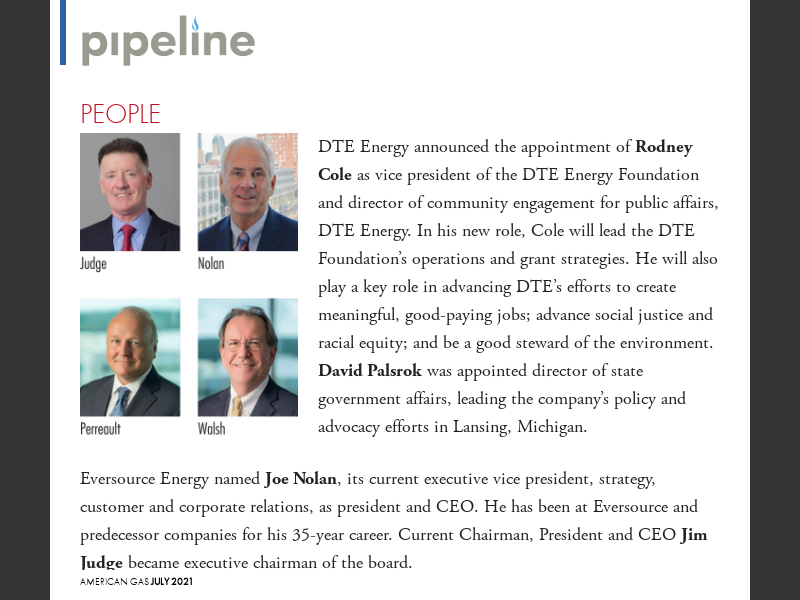 American Gas - July 2021People