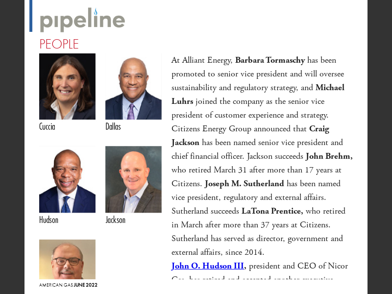 American Gas - June 2022People