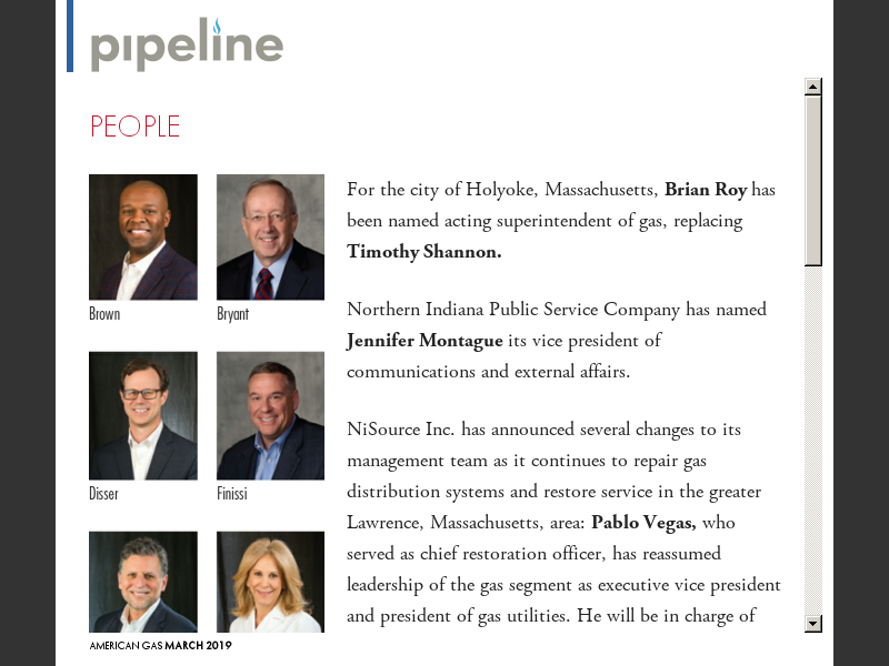 American Gas - March 2019People