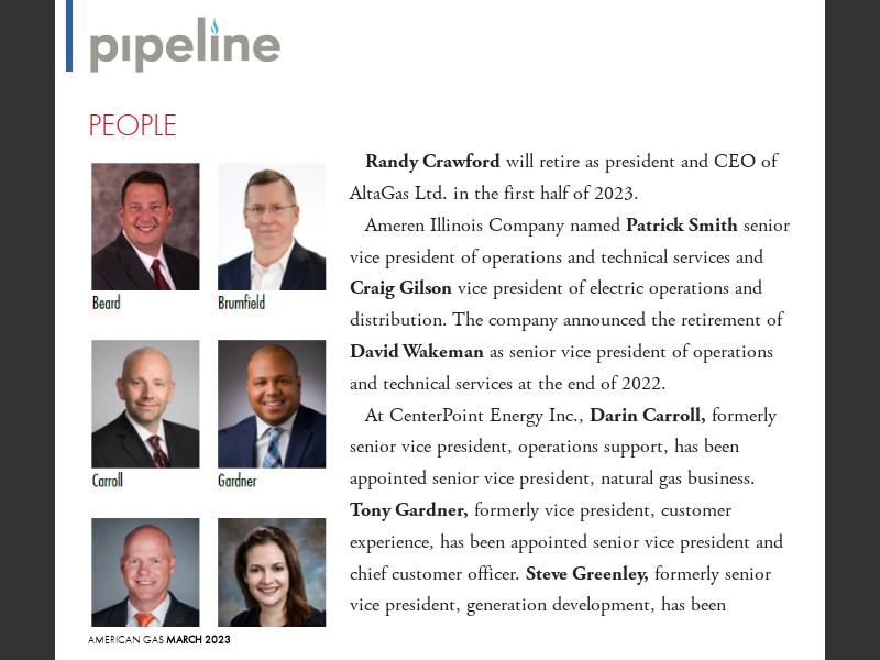 American Gas - March 2023People