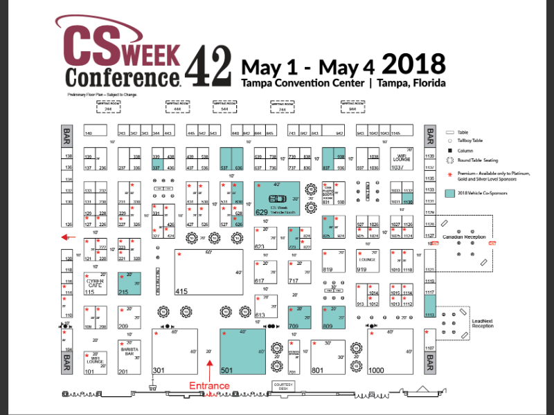 American Gas - May 2018CS Week Conference Floor Plan