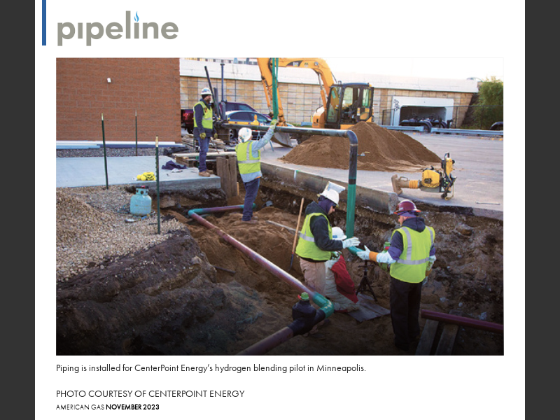 American Gas - November 2023According to Plan