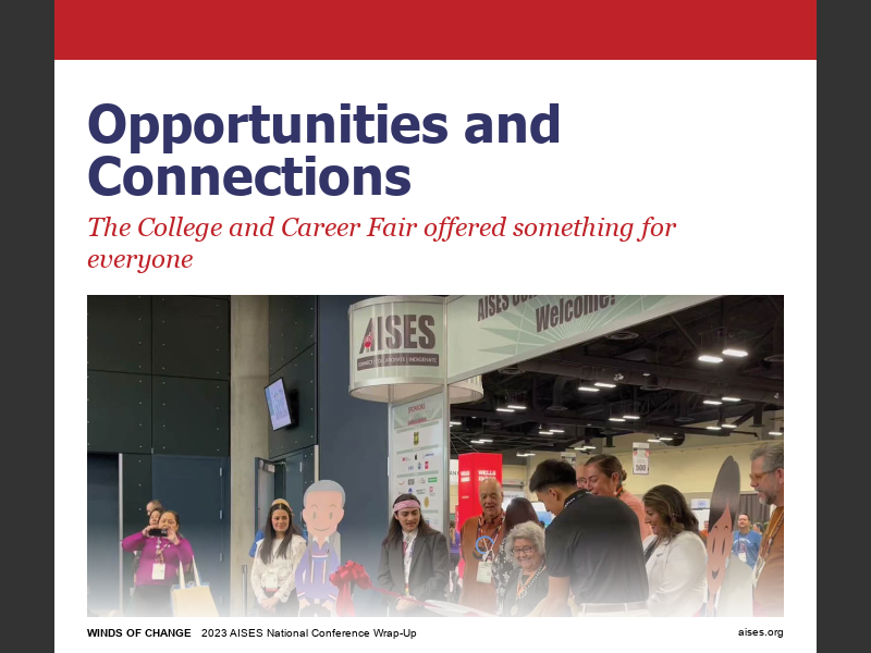 2023 National Conference Wrap-upCollege and Career Fair