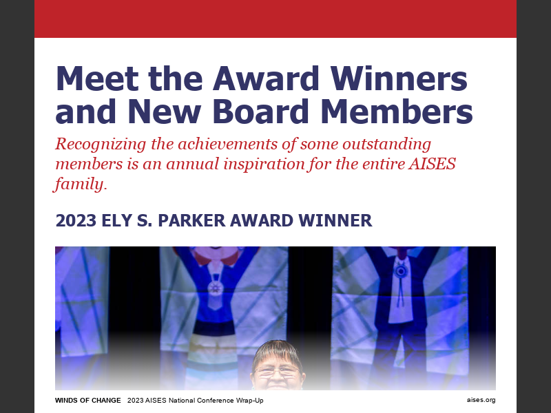 2023 National Conference Wrap-upAward Winners