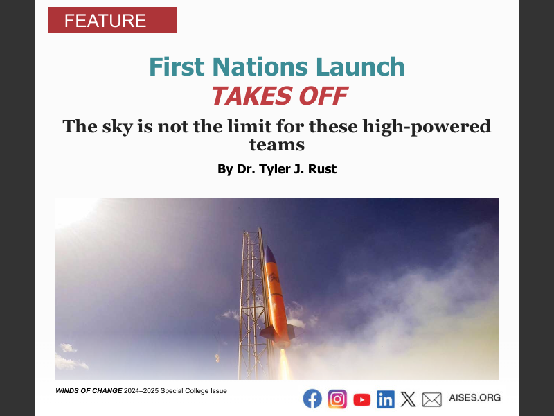 31st Annual Special College Issue • 2024–2025First Nations Launch