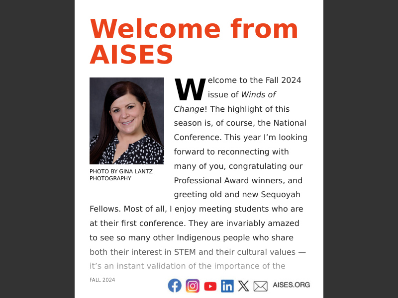 Fall 2024Welcome letter