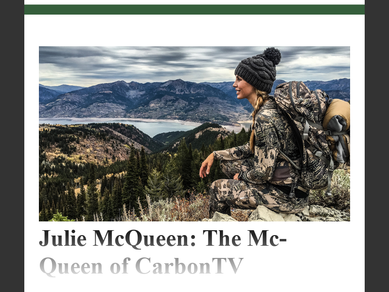 April 2022Julie McQueen: The Mc-Queen of CarbonTV