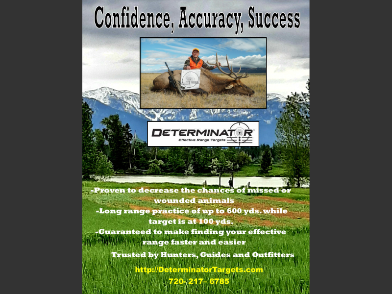 April 2023Determinator Effective Range Targets