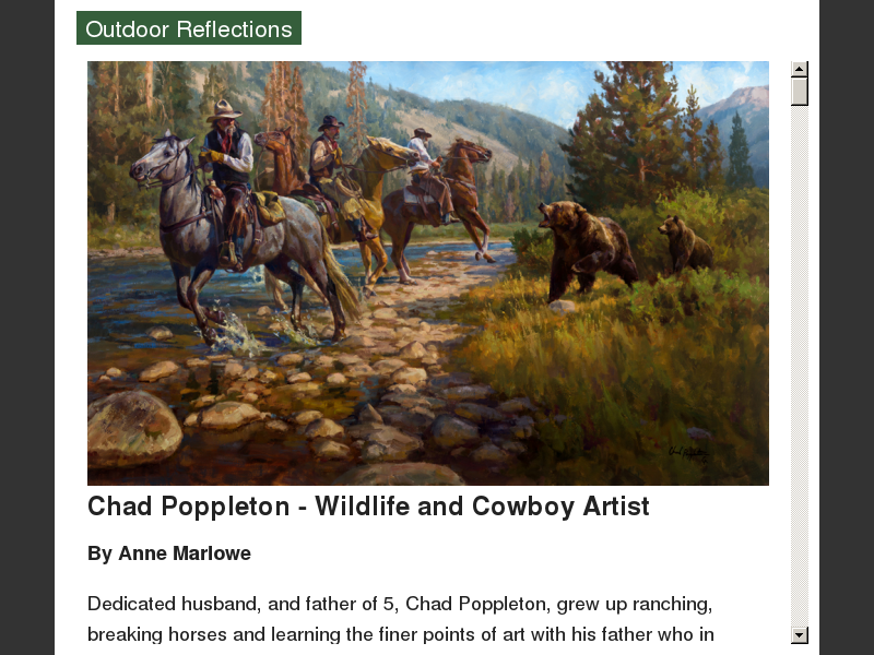 Winter 2019Outdoor Reflections