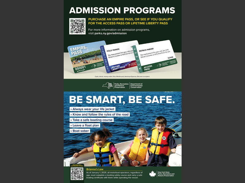 2025 New York State Parks Camping GuideEmpire Pass