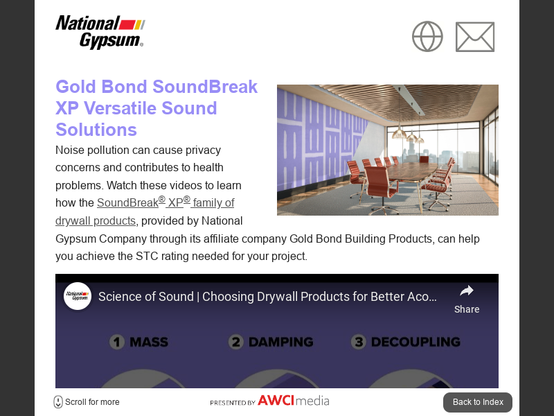 Video ShowcasesNational Gypsum