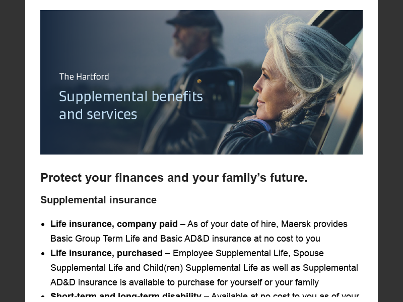 Maersk Guide - English 2024Supplemental benefits and services