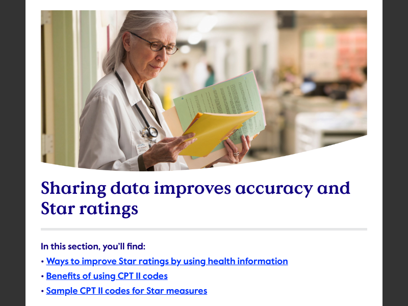 Stars Guidebook for Providers - 2024Sharing data improves accuracy and ...