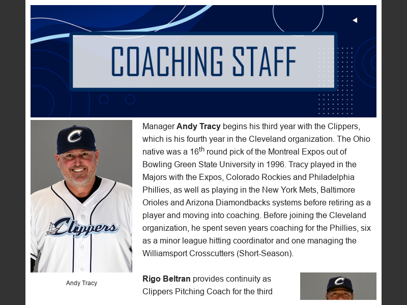 Issue 1Coaching Staff