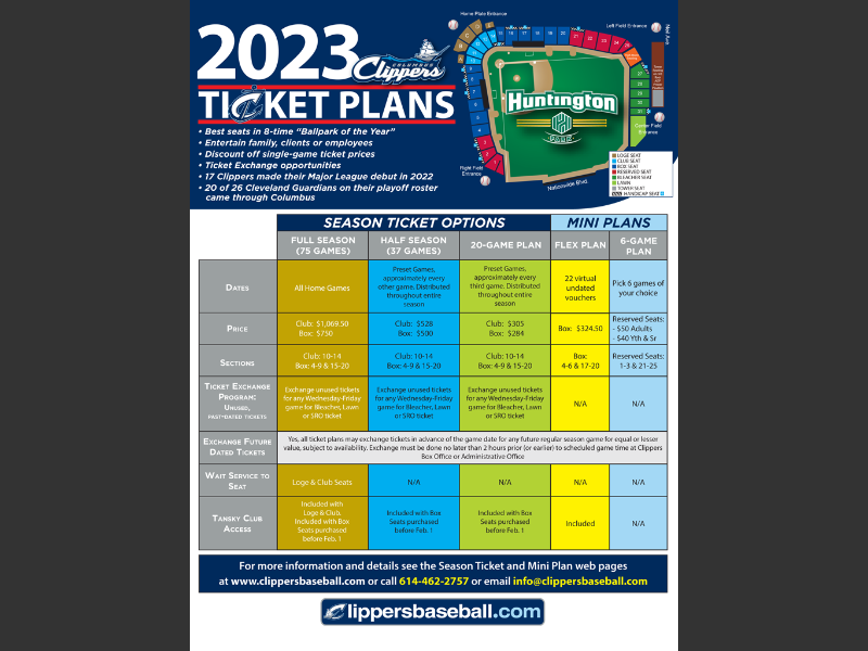 Issue 1Season Ticket Packages