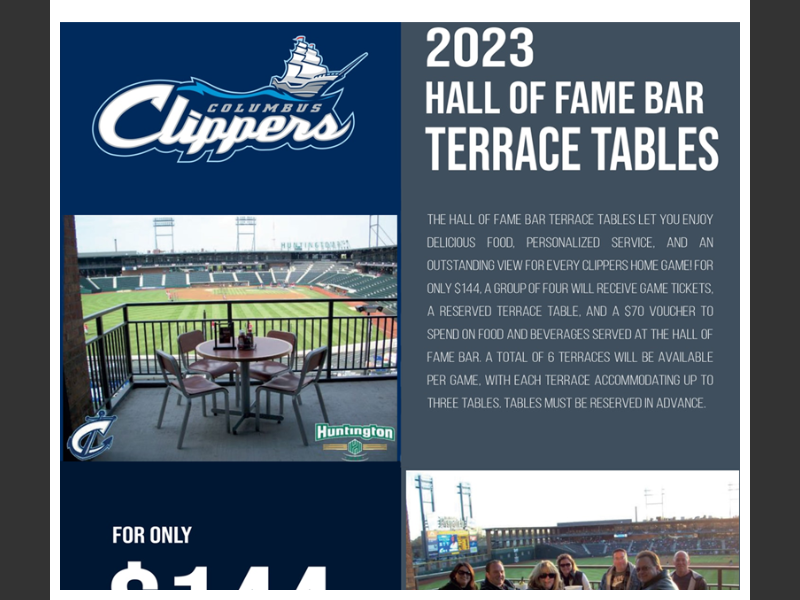 Issue 1Terrace Tables