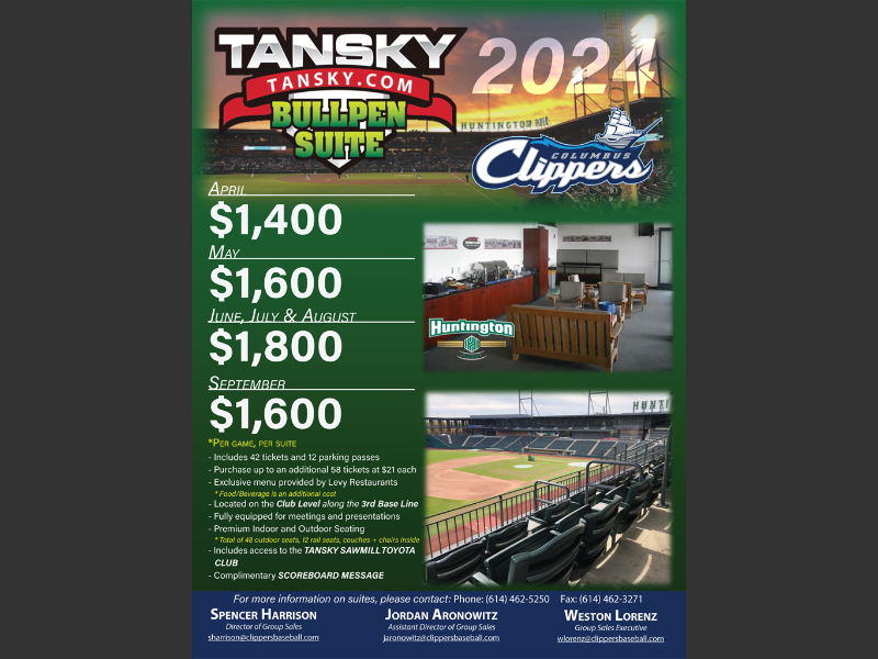 Issue 1Tansky Bullpen Suite