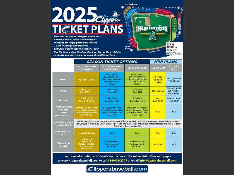 Issue 1Season Ticket Packages