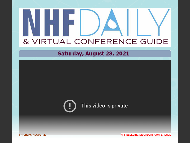 NHF Daily Sat., Aug. 28, 2021Cover
