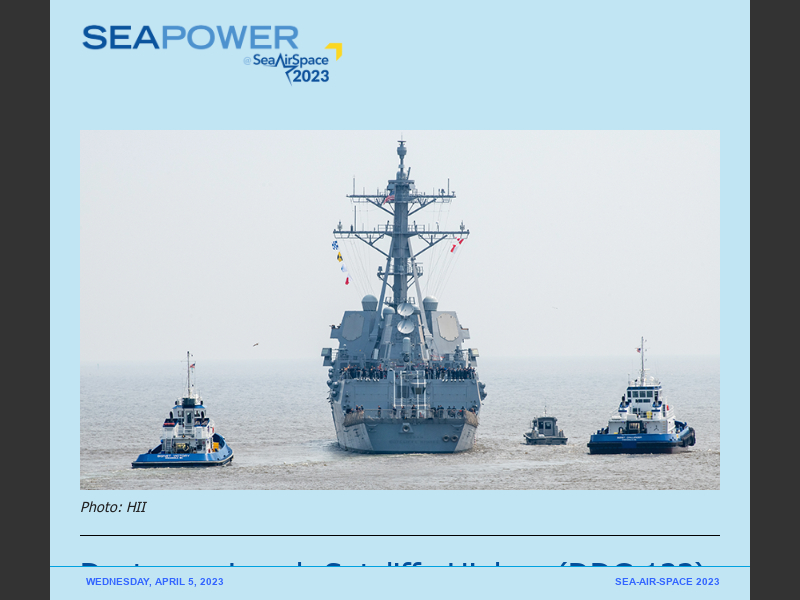 Seapower at SAS 2023 WednesdayIngalls