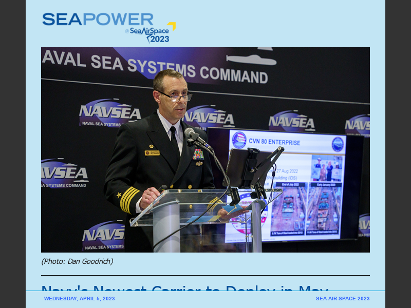 Seapower at SAS 2023 WednesdayCarrier