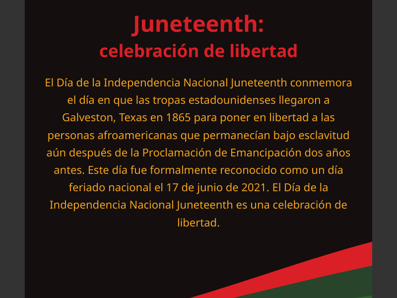 2025 JunioJuneteenth: celebración de libertad