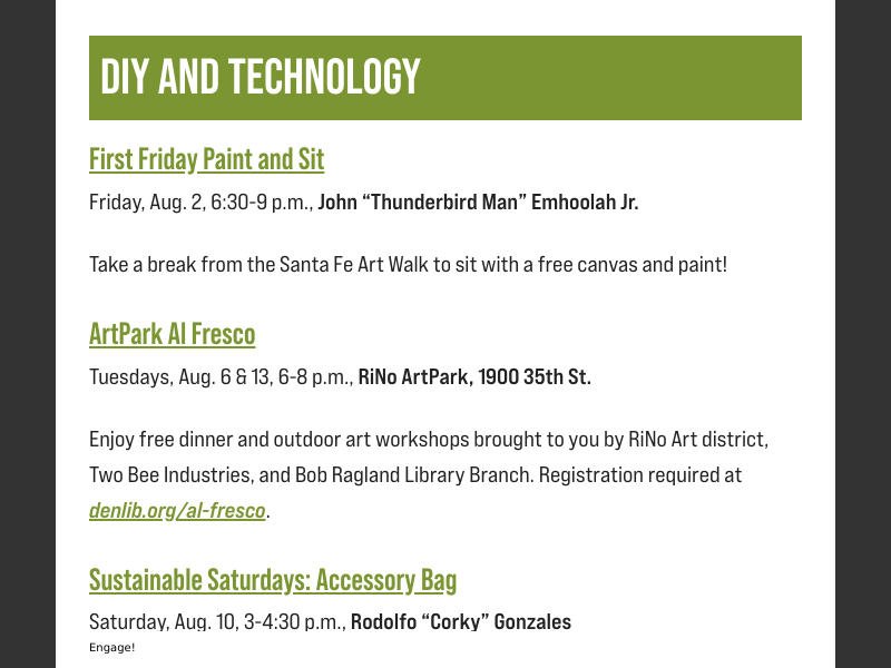 August 2024DIY and Technology