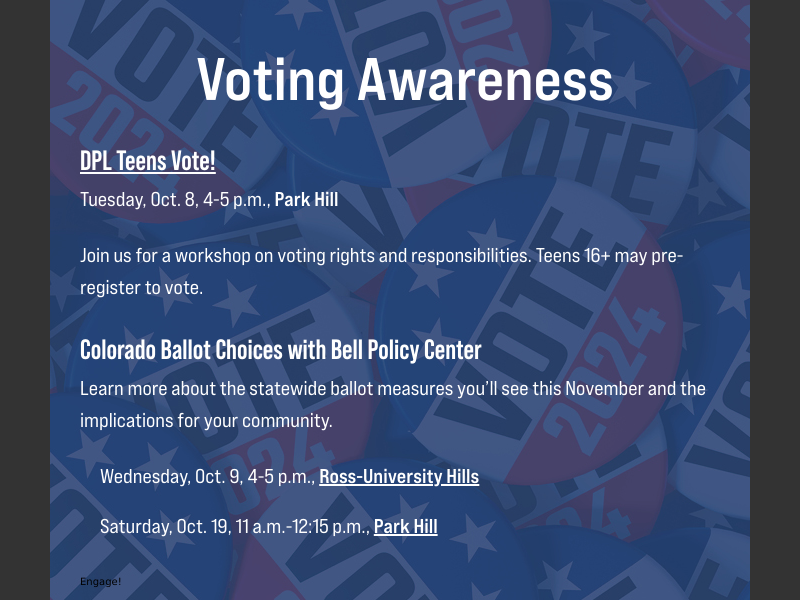 October 2024Voter Awareness