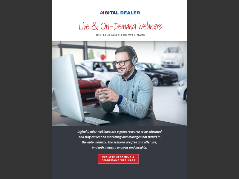 Jan/Feb 2023Digital Dealer Webinars