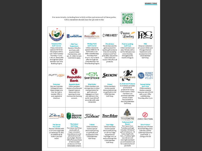 August 2025CDGA Member Offers 2