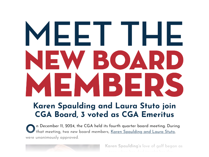 January 2025Volunteer Leadership