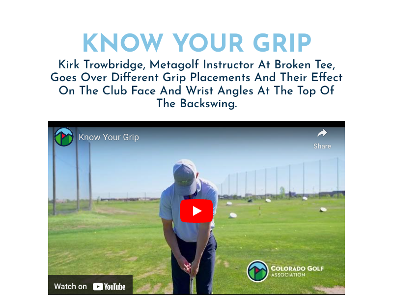 June 2024Swing Tip
