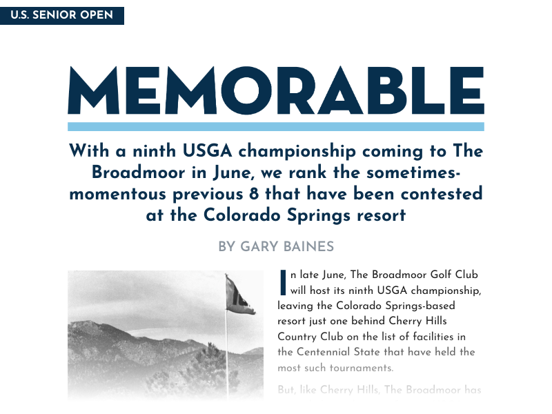 May 2025U.S. Senior Open