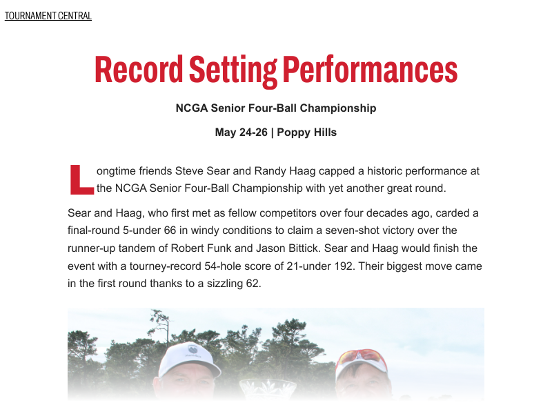 April 2025Tournament Central_Senior Four-Ball Championship