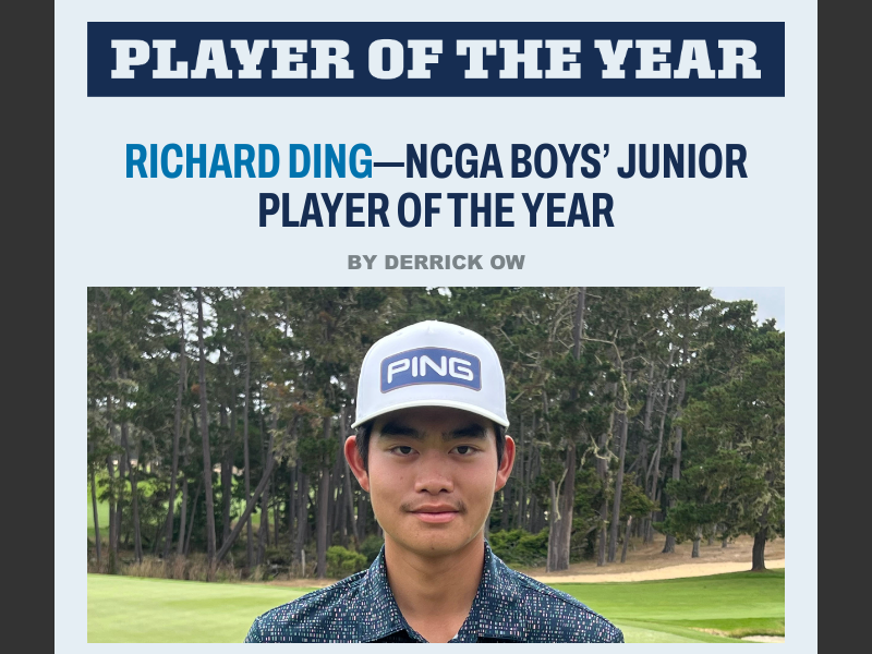 December 2025Players of the Year: Richard Ding